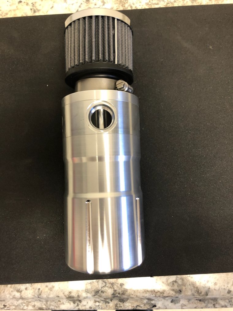 Baffled Racing Catch Can (Universal) - R2 Motorsports